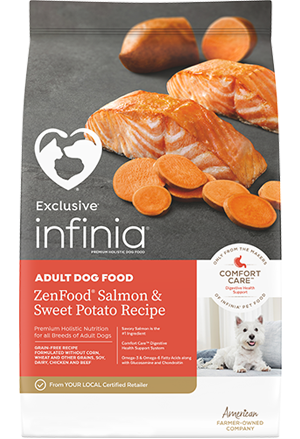 Infinia Zen Salmon & Sweet Potato – Napoleon Feed Mill Express